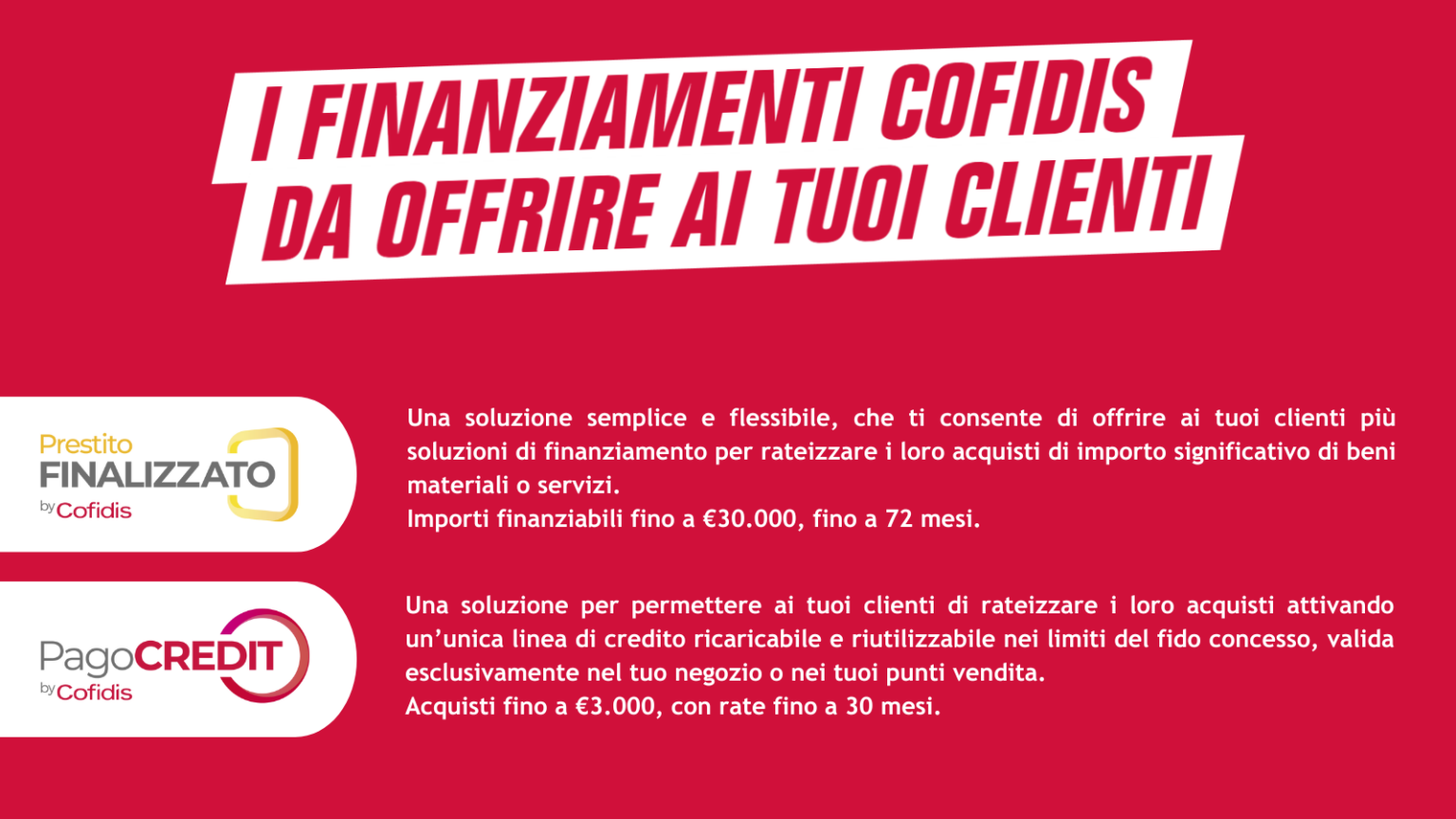 Finanziamenti: come funzionano e perché offrirli ai clienti | Cofidis